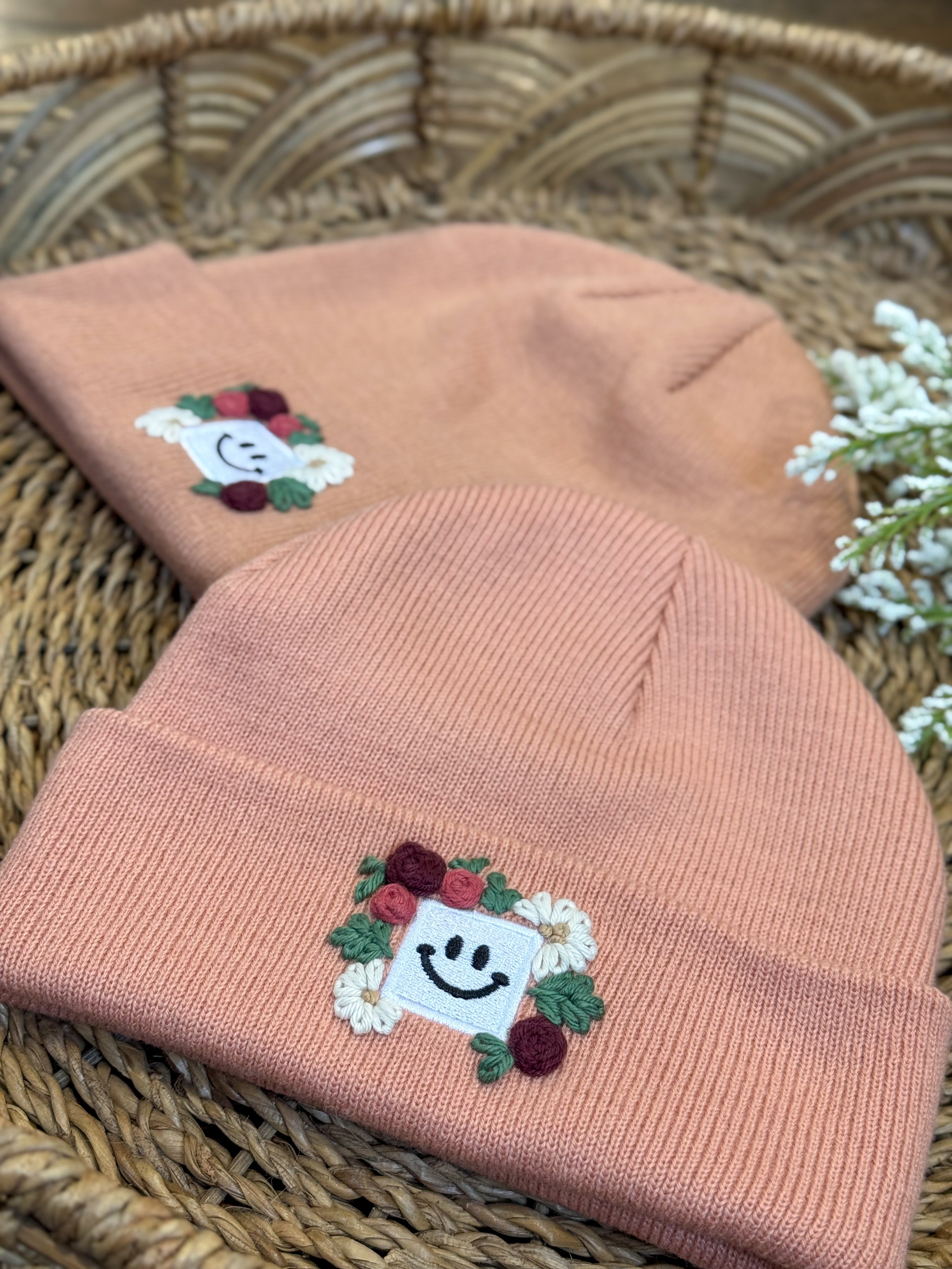 Smile Beanie - ADULT – Shire Stitches